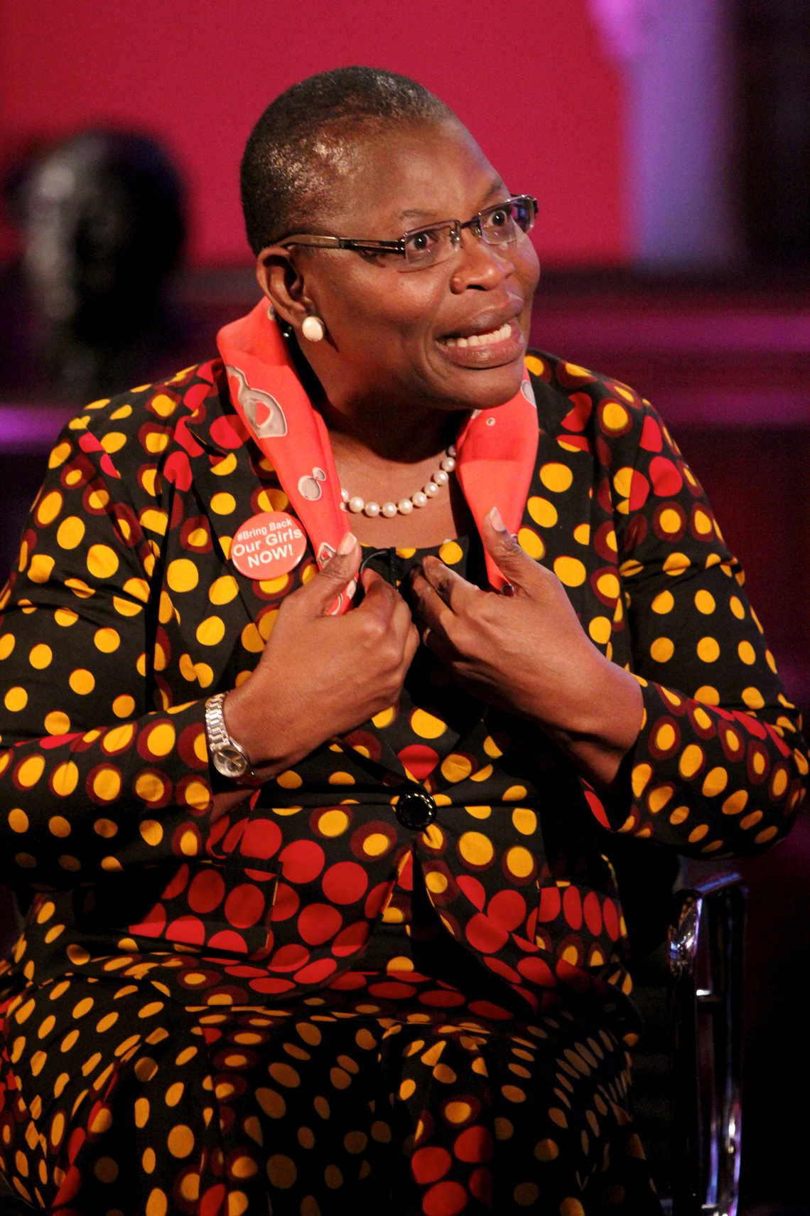 Obiageli Ezekwesili, former Nigerian minister and #Bringbackourgirls ...